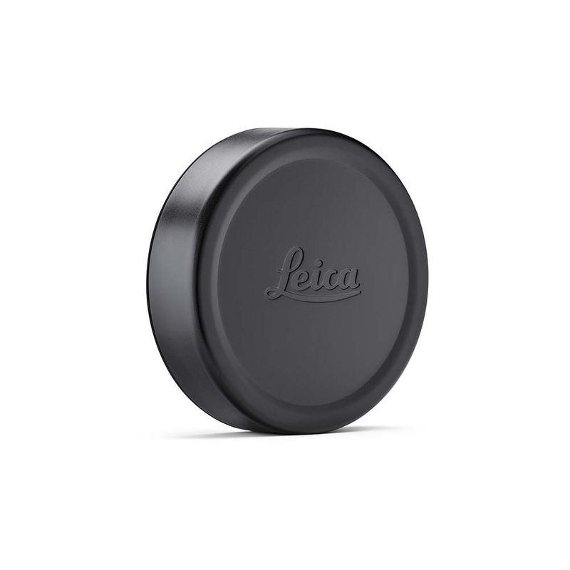 Leica Store | Lens cap Q, E49, aluminium, black anodized finish